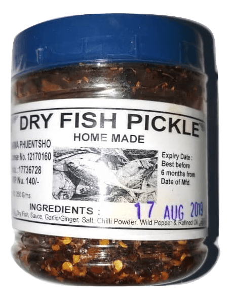 Dry Fish Pickle Home Made 250g| Sherza Allstore